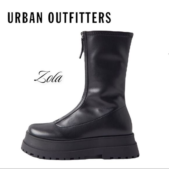 Urban Outfitters | Shoes | New Urban Outfitters Zola Womens Zip Combat ...